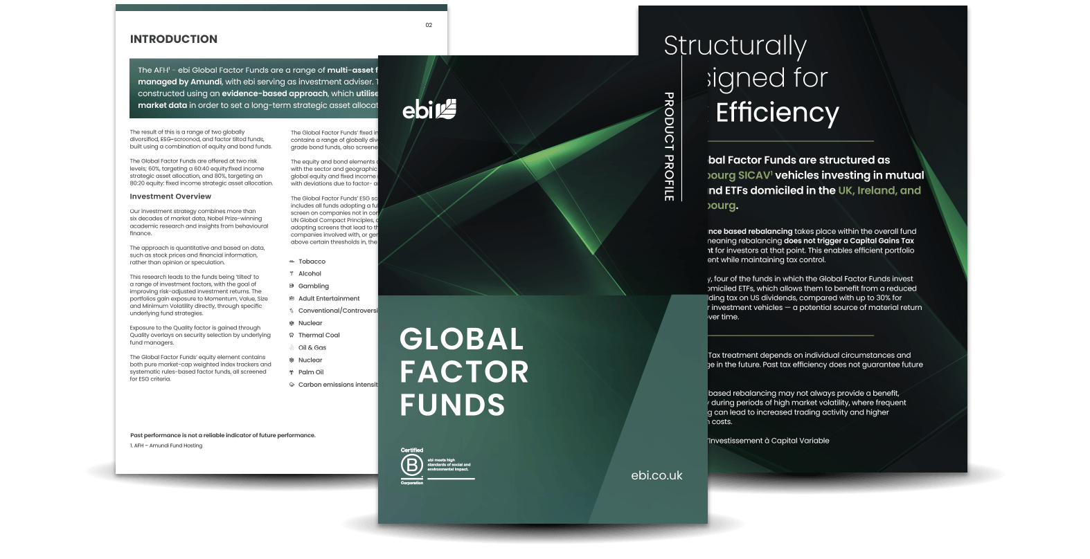 ebi Global Factor Fund of Funds – Multi-Asset ESG Solutions